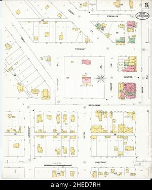Map of Denison, Crawford County, Iowa , Denison Iowa, Maps Norman B ...