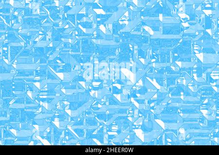 design light blue optic crystalline pattern digital graphics background ...