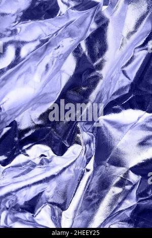 2022 new year shiny foil balloon numbers on blue background Stock Photo ...