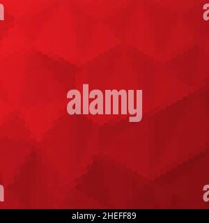 Polygonal Hex red Gradient for Background. Texture Background. Vector ...