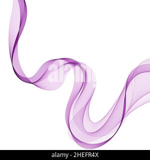 Lilac abstraction vector wave. Advertising template Stock Photo - Alamy