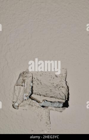 Section of wall, dirty white vertical pattern Stock Photo - Alamy