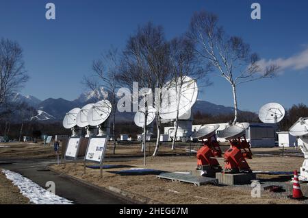 Nagano, Japan, 2022/10/01 , Nobeyama Radio Observatory in the south ...