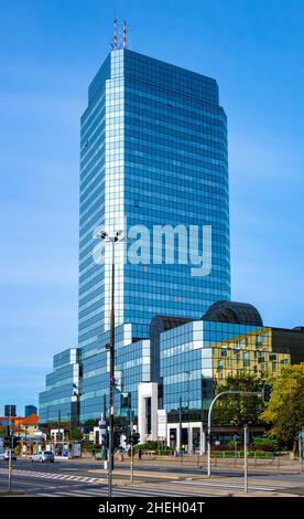 Tram, in Metro Ratusz Arsenal station, Warsaw, Poland Stock Photo - Alamy