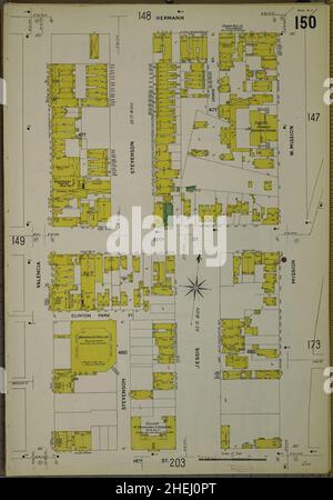 San Francisco Sanborn Insurance Map Atlas (1905), featuring maps with ...