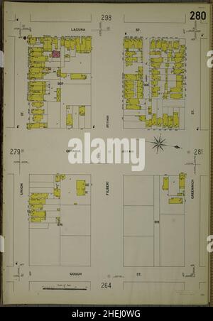 San Francisco Sanborn Insurance Map Atlas (1905), featuring maps with ...