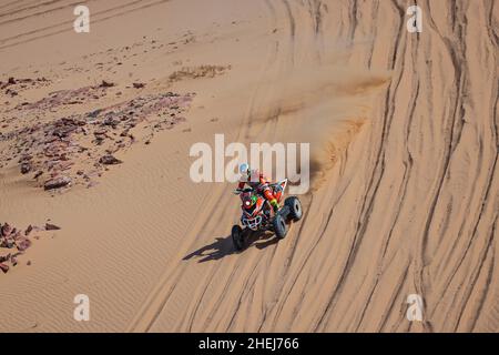 Wadi Ad Dawasir, Arabie Saoudite. 12th Jan, 2026. GUERREIRO Gonçalo ...