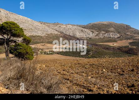 Small hamlet of Carrion, near Periana, Axarquía, Andalusia, Spain at ...