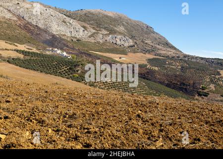 Small hamlet of Carrion, near Periana, Axarquía, Andalusia, Spain at ...