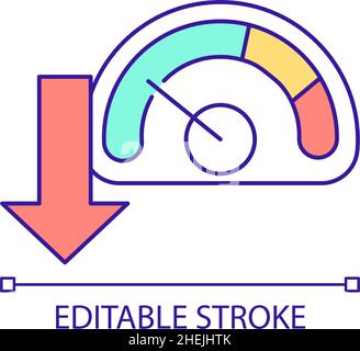 Reduction of load concept icon Stock Vector Image & Art - Alamy