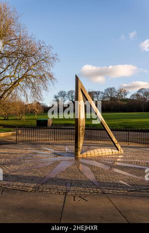 Greenwich sundial, London, England, UK, 2/3/10. Creator: Ethel Davies ...