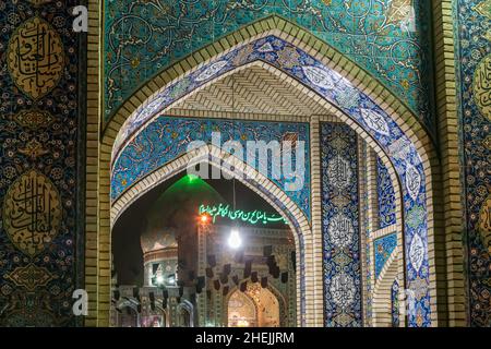 Imamzadeh Saleh mosque, in the northern Shemiran district of Tehran ...