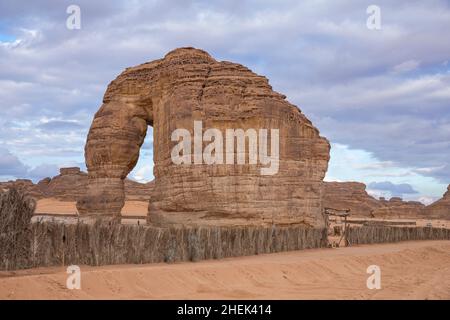 Elephant Rock in Al-Ula Saudi Arabia in January 2022 Stock Photo - Alamy
