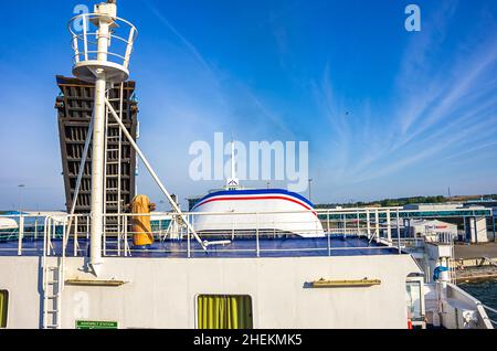 Sassnitz-Mukran Ferry Port, Mecklenburg-Western Pomerania, Germany ...