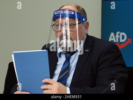 Potsdam, Germany. 11th Jan, 2022. Lena Kotre, member of the AfD ...