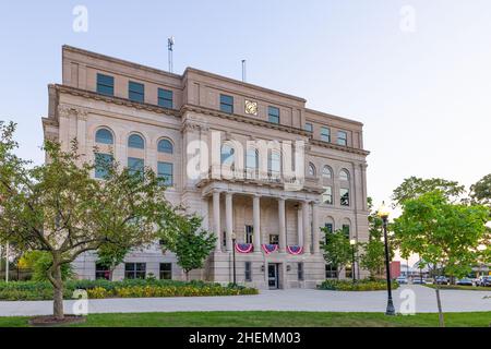 Valparaiso, Indiana, USA - August 21, 2021: The Porter County ...
