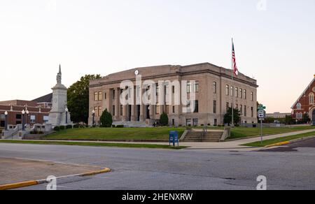 Washington, Indiana, USA - September 28, 2021: The Daviess County ...