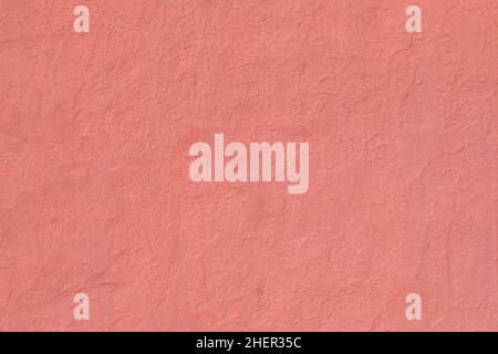 harmonic pattern of red painted plaster wall with rough structure Stock ...