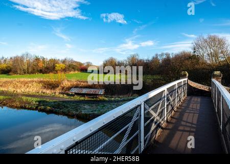 Roman Fort, Harbutt's field or Harvest Field in Middlewich Cheshire UK ...