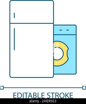 Kitchen appliances RGB color icon Stock Vector Image & Art - Alamy