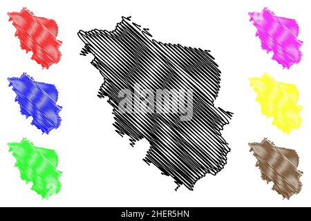 West Champaran district (Bihar State, Tirhut division, Republic of ...