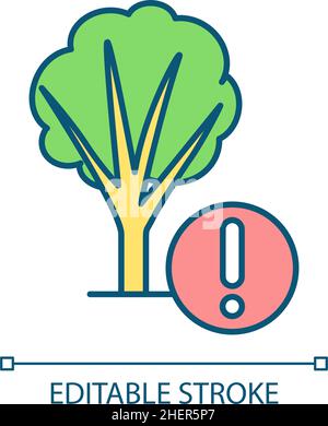 Save Our Planet Concept With Tree. Arbor Day Greeting for sticker ...