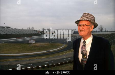 Owner H Clay Earles surveys Martinsville Superspeedway the oldest track ...