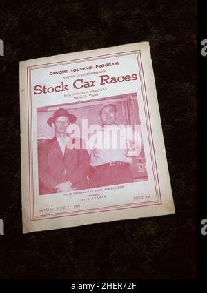 Owner H Clay Earles surveys Martinsville Superspeedway the oldest track ...