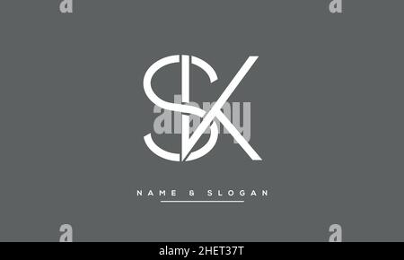 KS, SK, K, S Letters Abstract Logo Monogram Stock Vector Image & Art ...