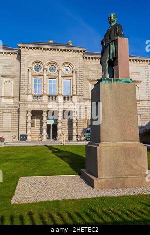 William Dargan Statue, National Gallery of Ireland, Dublin City, County ...