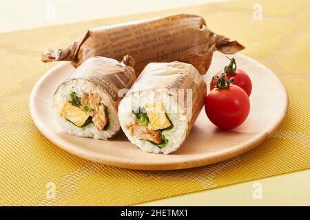 Taiwanese Style Rice Balls Stock Photo - Alamy