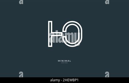 Alphabet letter icon logo HO or HO Stock Vector Image & Art - Alamy