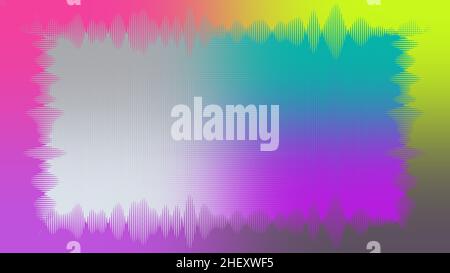An abstract neon grunge border background image Stock Photo - Alamy