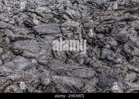 Stones of volcanic flow give a beautiful natural structure Stock Photo ...