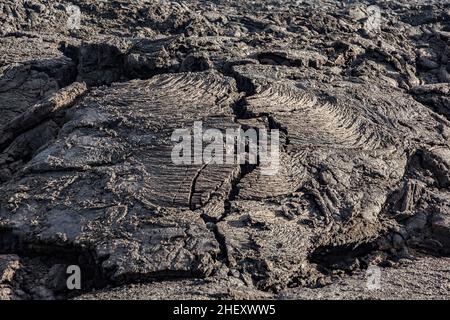 Stones of volcanic flow give a beautiful natural structure Stock Photo ...