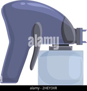 gun paint sprayer cartoon vector illustration Stock Vector Image & Art ...