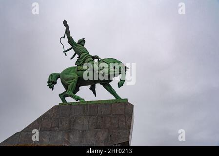 salavat yulaev monument in ufa russia Stock Photo - Alamy