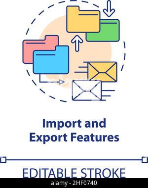 Online teaching features abstract concept vector illustrations Stock ...