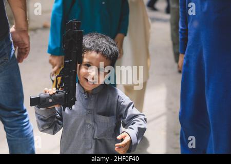 Peshawar, Pakistan - June 09, 2020: Happy and Joyful Pakistani Children ...