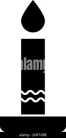 flame fire glyph icon vector illustration Stock Vector Image & Art - Alamy