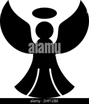 Christianity angel icon Stock Vector Image & Art - Alamy