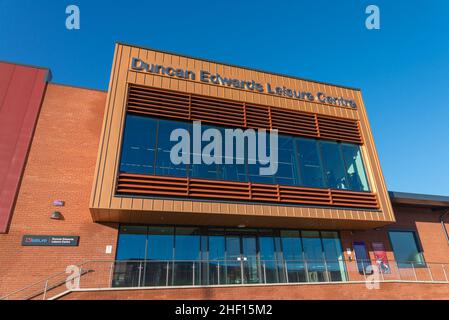 The newly built Duncan Edwards Leisure Centre in Dudley, West Midlands ...
