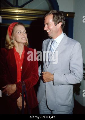 Angie Dickinson and Ken Reitz Circa 1980's . Credit: Ralph Dominguez ...