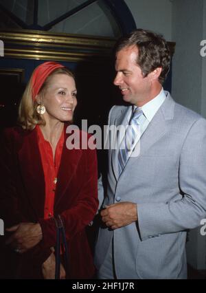 Angie Dickinson and Ken Reitz Circa 1980's . Credit: Ralph Dominguez ...