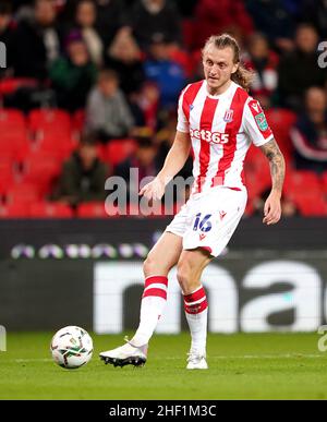 Stoke City's Ben Wilmot during the Sky Bet Championship match at the ...