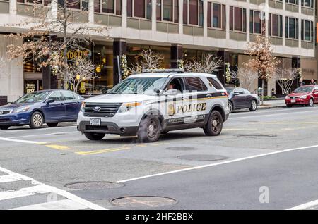 US Secret Service surveillance vehicle - Washington, DC USA Stock Photo ...