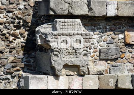 Pyramid of the Feathered Serpent or Quetzalcoatl in the archaeological ...
