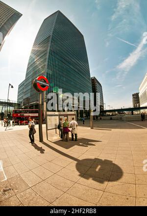 The sun shines into a subway station of line U2 in Berlin, 24.06.2026 ...