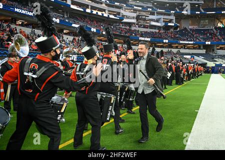 Jimmy Kimmel during the LA Bowl on Saturday, Dec. 17, 2022, in ...