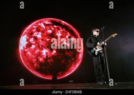 Singer Christian Senra, artistically known as Sen Senra performs during ...